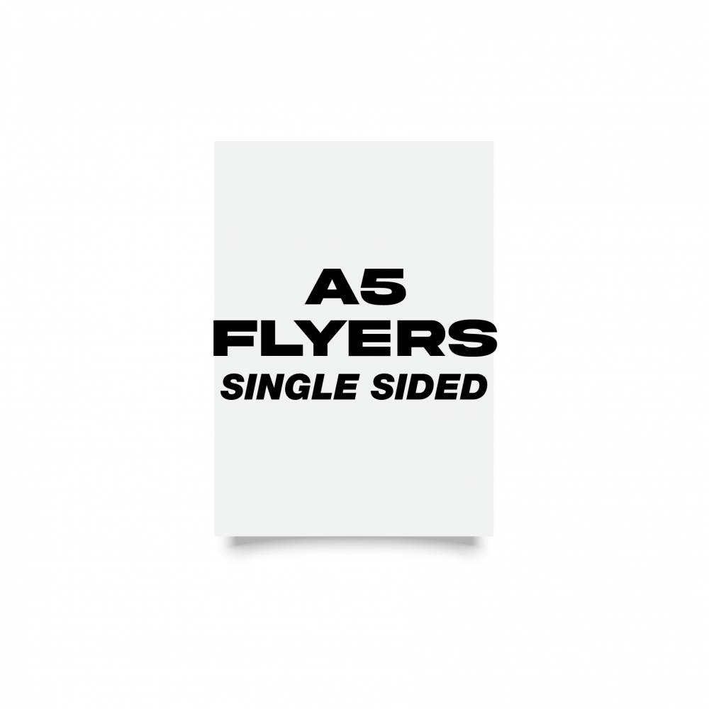 A5 Flyers - Single Sided